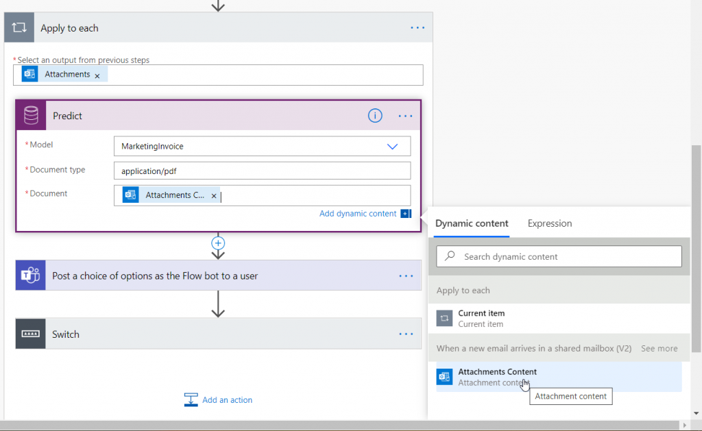 Invoice Approval with Microsoft Teams to SharePoint Online